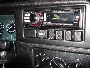 :: Alpine CDA-9884R IMPRINT - VW Polo 86C 2F - Doorboards & Alpine ...